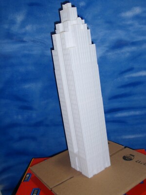 Z SCALE SKYSCRAPER BASED OFF THE PENOBSCOT BUILDING Detroit, MI | eBay
