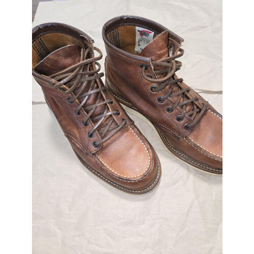 Red Wing Boots 1907 6-inch Classic Moc US:8D Leather Brown From Japan ...