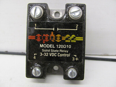 OPTO 22 SOLID STATE RELAY 120D10 3-32VDC USED | eBay