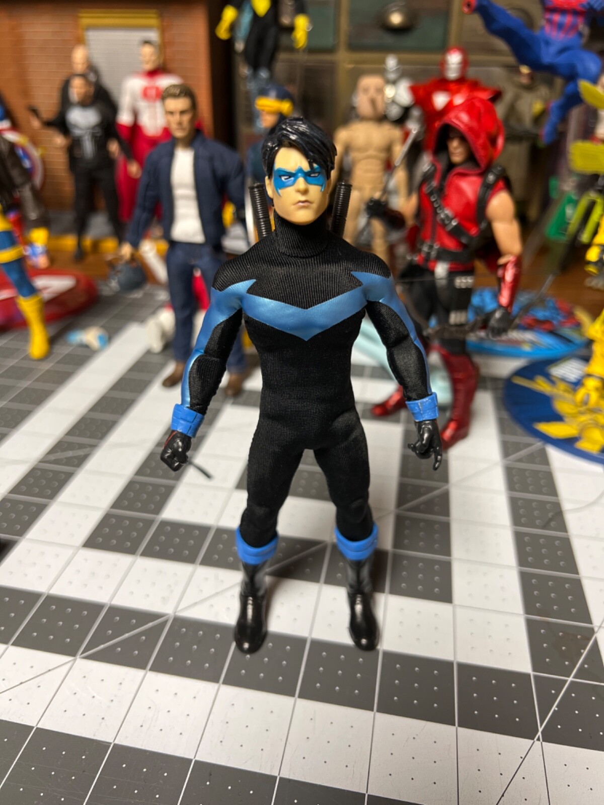 Mezco one 12 custom nightwing suit only | eBay