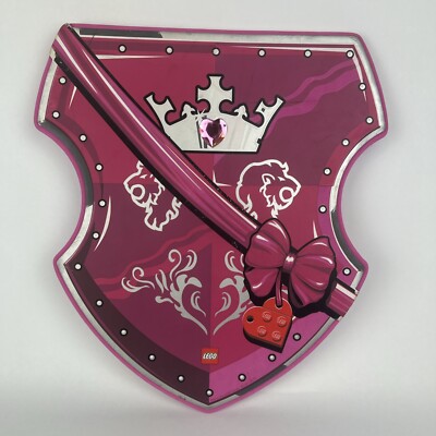 LEGO Legoland Foam Shield Pink Crown | eBay