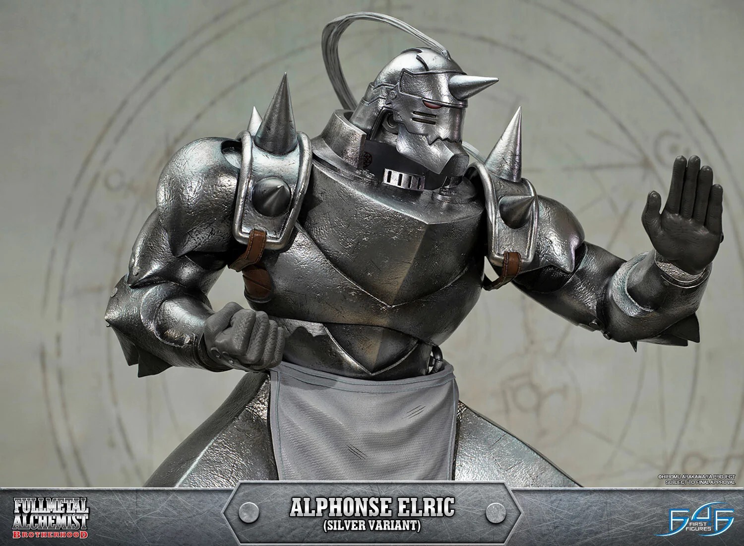 F4F Fullmetal Alchemist Alphonse Elric Silver Variant 21.5 Inch Statue ...