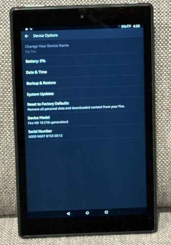Amazon Fire HD 10 SL056ZE 10" 32GB 841667132839 | eBay