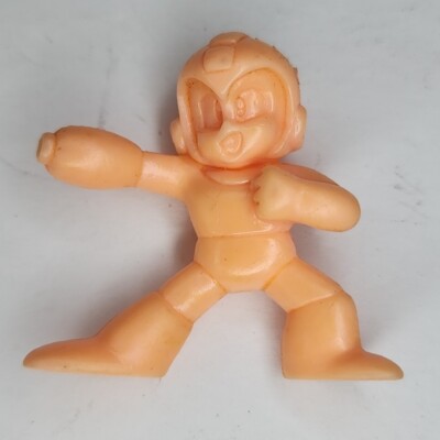 Mega Man Rockman 1.5" Mega Man A Flesh Rubber Keshi Figure Bandai | eBay