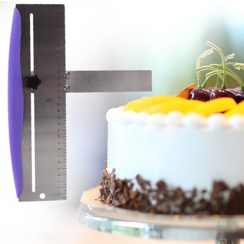 Adjustable Height Cake Scraper Cake Edge Smoother Cakes Comb Baking ...