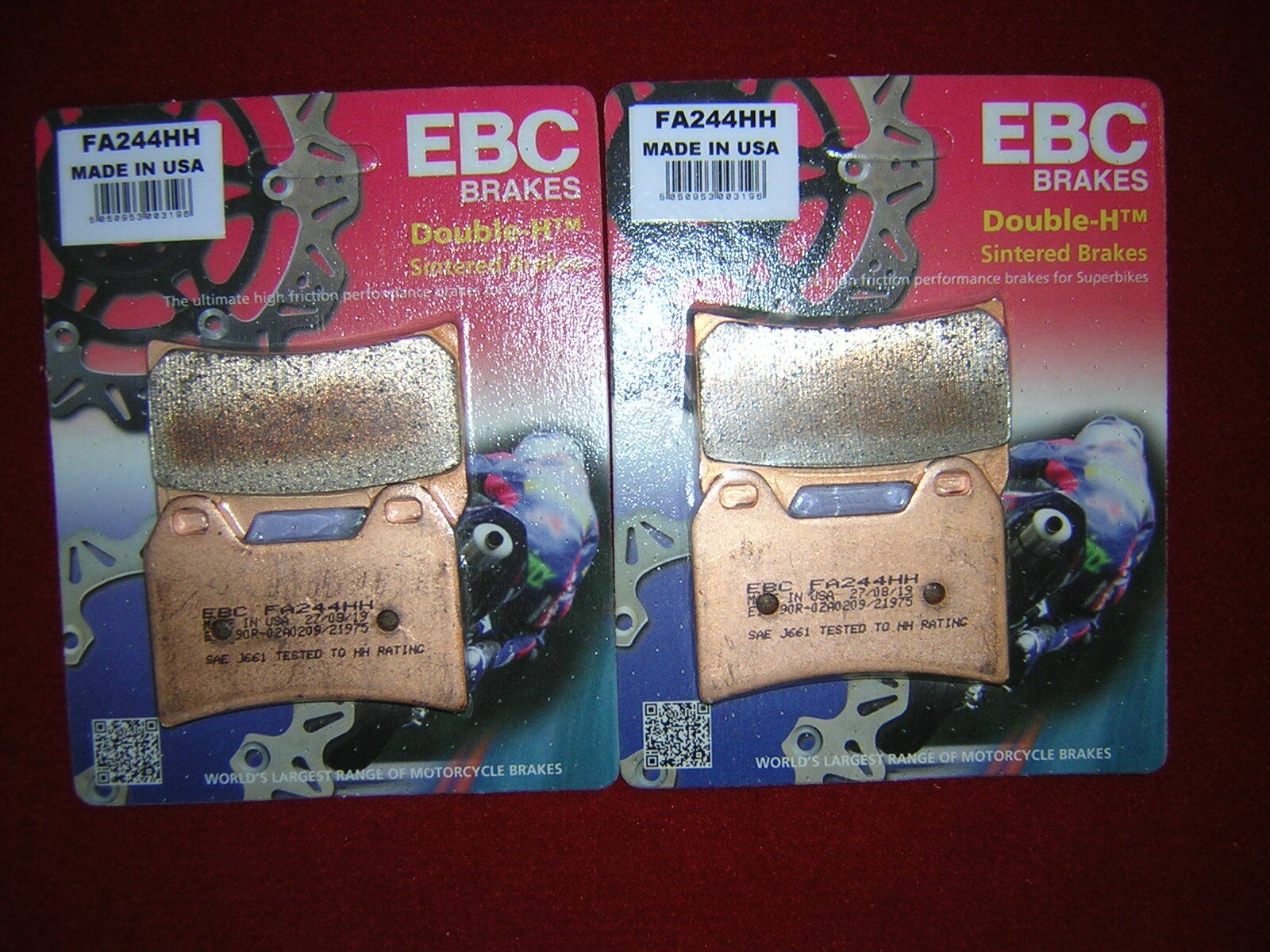 BMW F 800 GT 2013-2015 EBC FA244HH Front Brake Pads. New | eBay UK