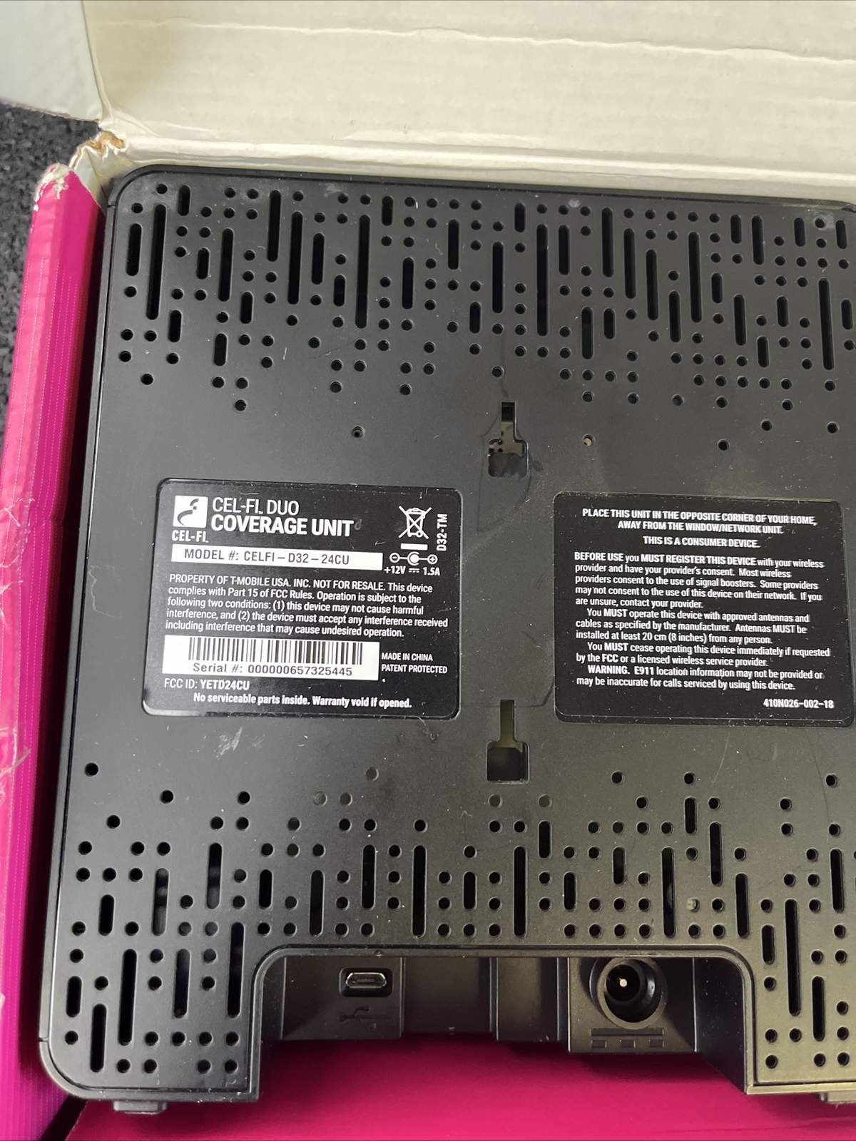 T-Mobile Personal 4G Personal CellSpot Signal Booster for sale online ...