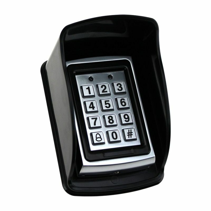 RFID Metal Access Control Keypad Waterproof Cover Contactless Door ...