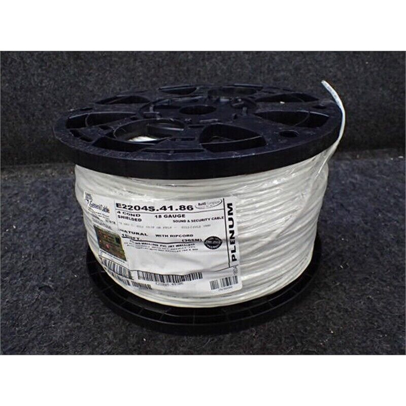 Carol E2204s.41.86 18 Awg 4 Conductor Stranded Multi-Conductor Cable ...
