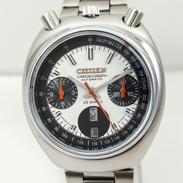 Citizen Challenge Timer Cal.8110a Chronograph Automatic Auth Mens Watch ...