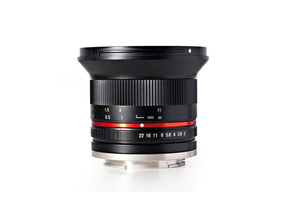 Rokinon 12mm F2.0 High Speed Prime Wide Angle Lens for Micro Four ...
