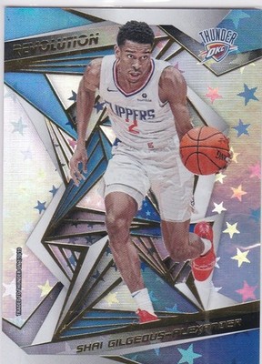 SHAI GILGEOUS-ALEXANDER Thunder Basketball SGA Card Panini RARE ASTRO ...