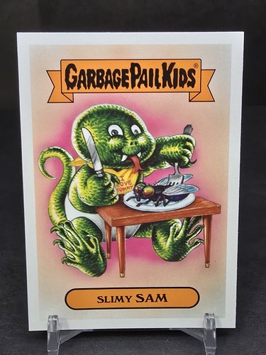 SLIMY SAM 8a CLASSIC MONSTERS GPK OH THE HORROR-IBLE Garbage Pail Kids ...