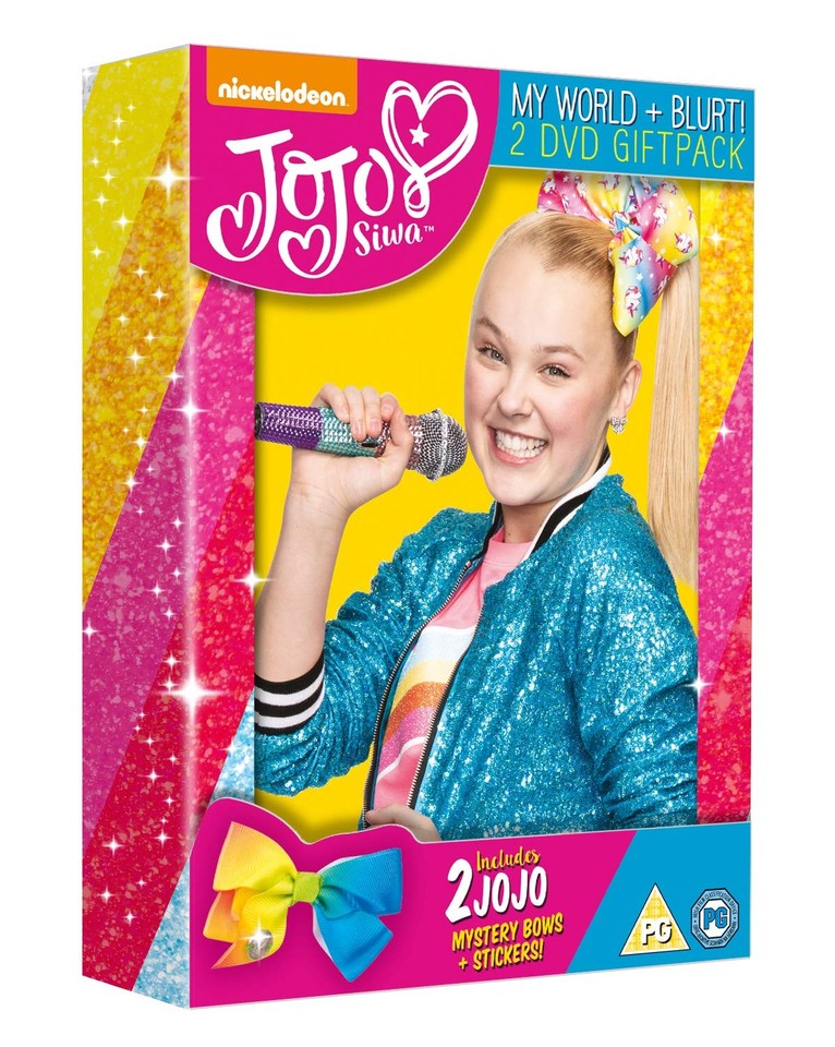 Jojo Siwa DVD Giftset (Includes Blurt/My World and BFF Bows) (DVD) | eBay
