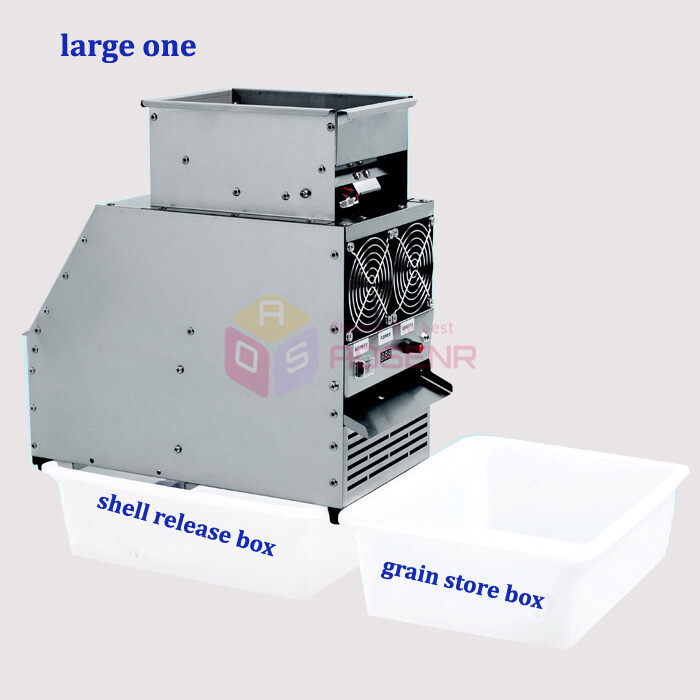 Bird Food Grain Thrower Shell Screening Machine Grain Shell Blowing ...