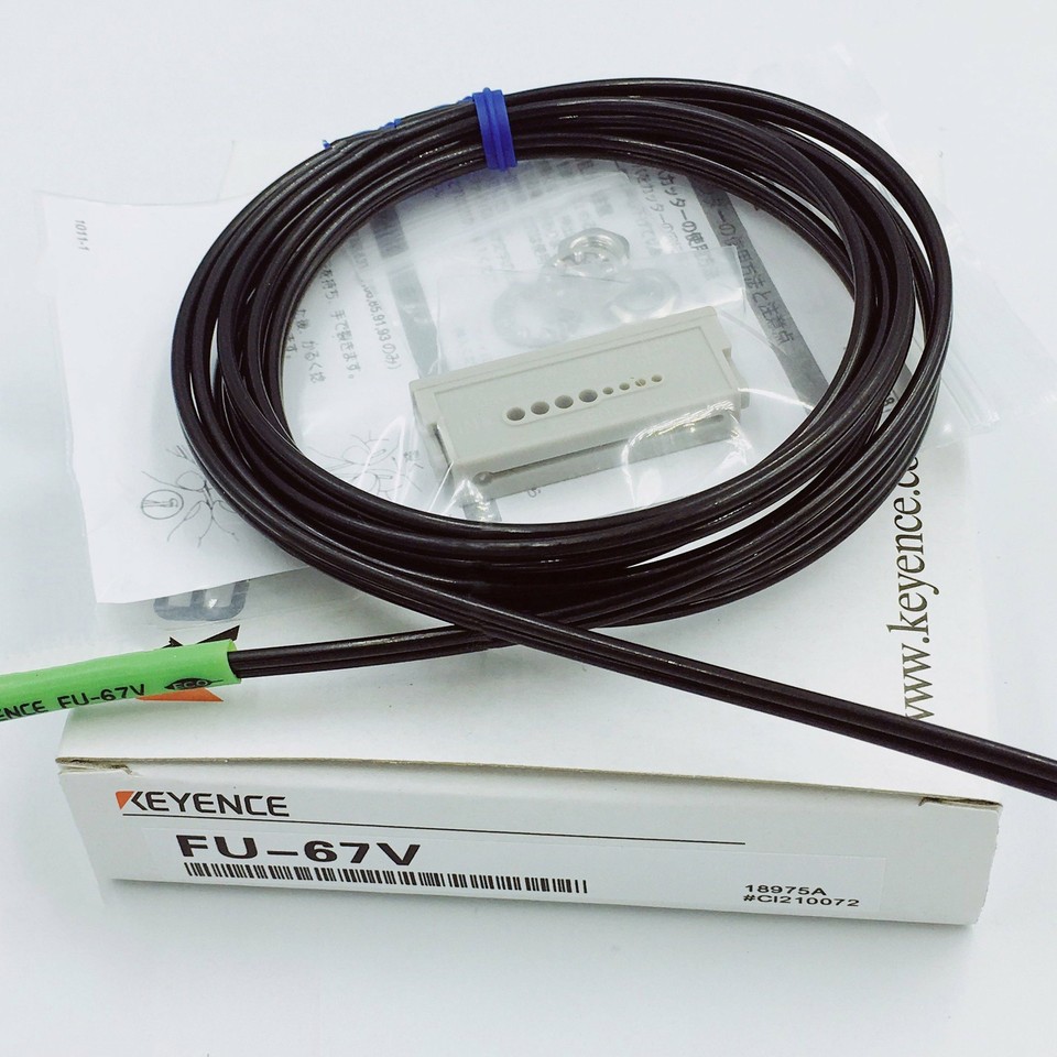 1PC Keyence FU-67V Fiber Optic Sensor FU67V Cable New In Box | eBay