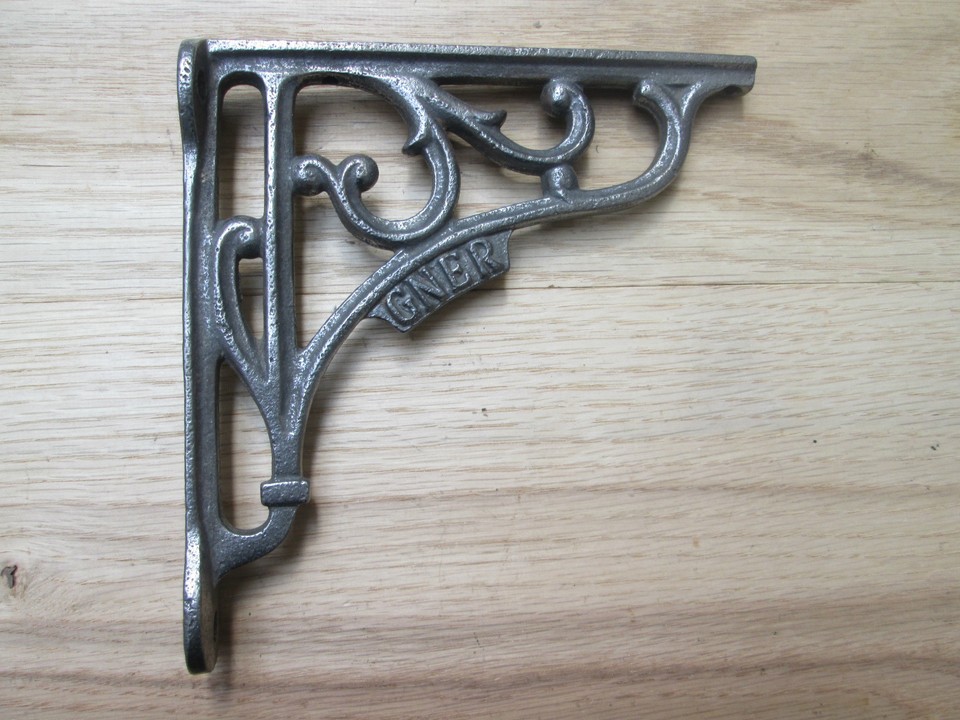 1 x 6"/150mm VINTAGE TRADITIONAL OLD STYLE SHELF BRACKETS BRACKET CAST ...