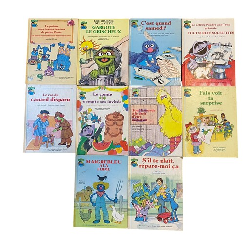 Le Club du Livre Rue Sesame Street Couvercle Rigide Enfants Français ...