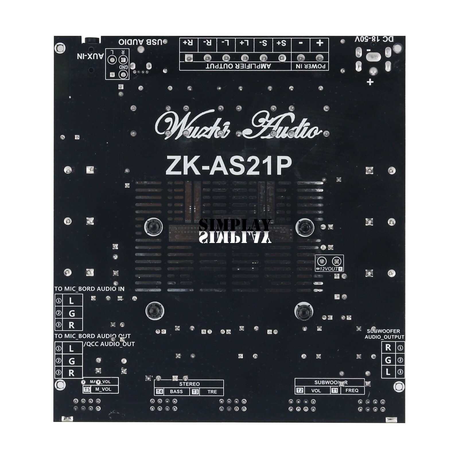 ZK-AS21P Audio Power Amplifier Module 300W+300W+600W High Performance Amplifier | eBay