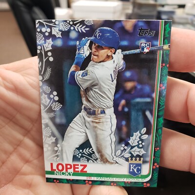 2019 Topps Holiday Nicky Lopez Rc # 38 | eBay