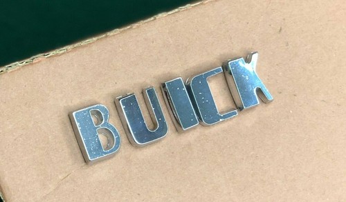 OEM 1958 58 Buick Roadmaster "BUICK" Hood Letters Script Emblem Text ...