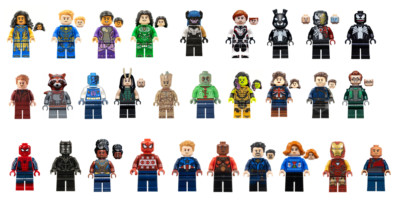 LEGO Marvel Minifigures - Choose a Minifigure | eBay