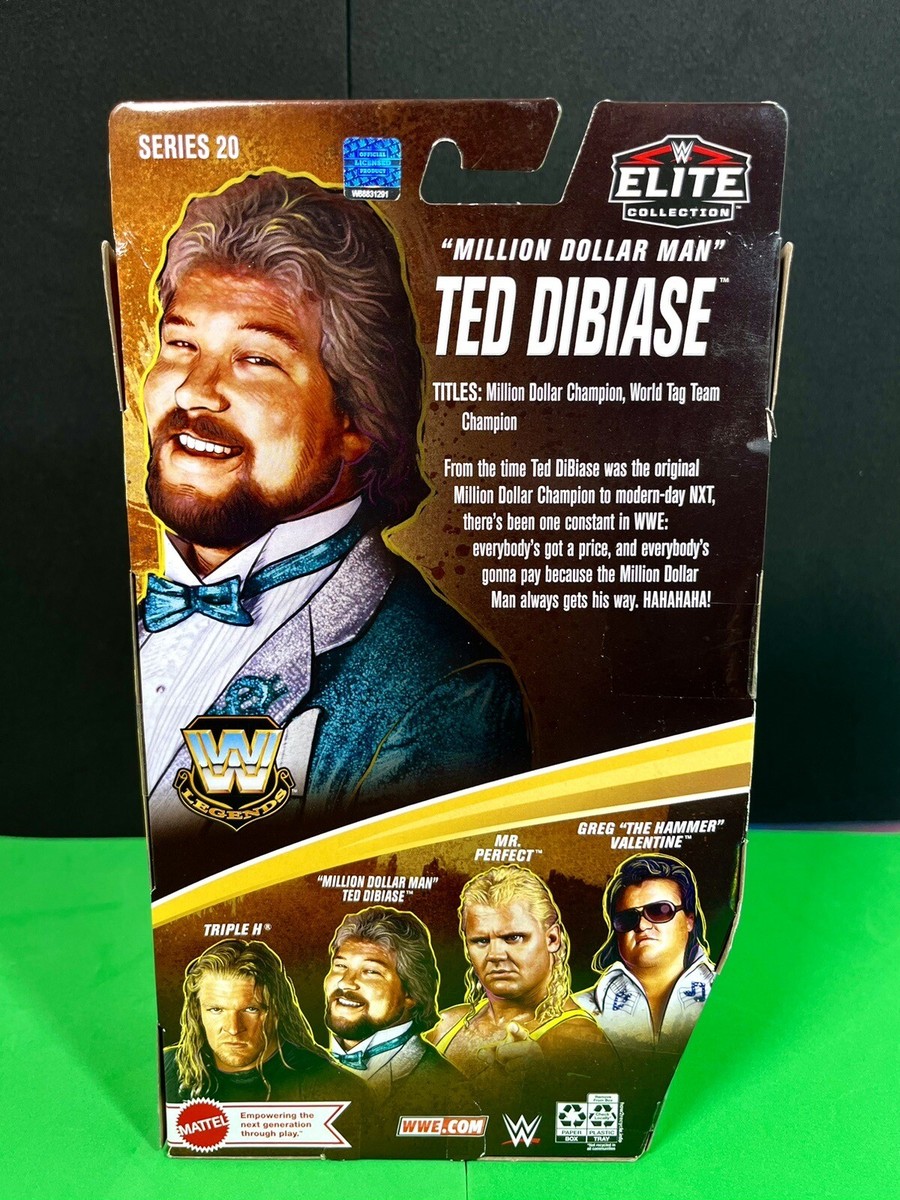 Action Man WWE Elite Collection Million Dollar Man Ted DiBiase ...