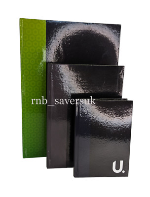 Hard Back Note Book A4 A5 A6 Lined Notebook Journal Planner Work Ruled ...