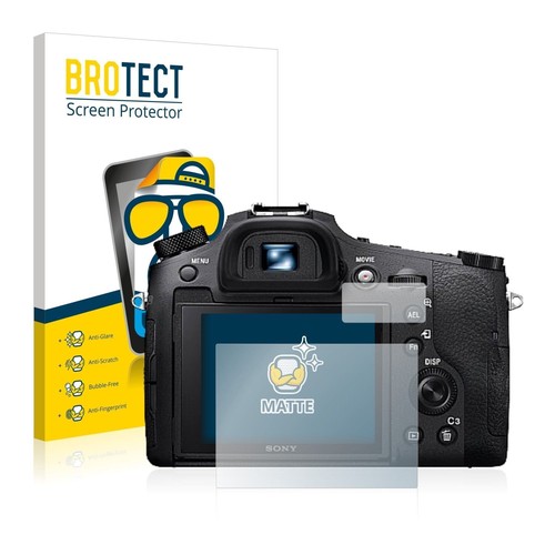 Sony Cyber-Shot DSC-RX10 IV, 2 x BROTECT® Matte Screen Protector, anti ...
