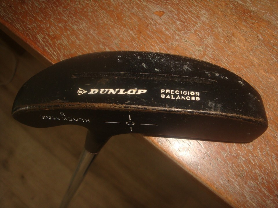 Vintage DUNLOP Black Max 6 Golf Putter 35" "VERY GOOD" | eBay