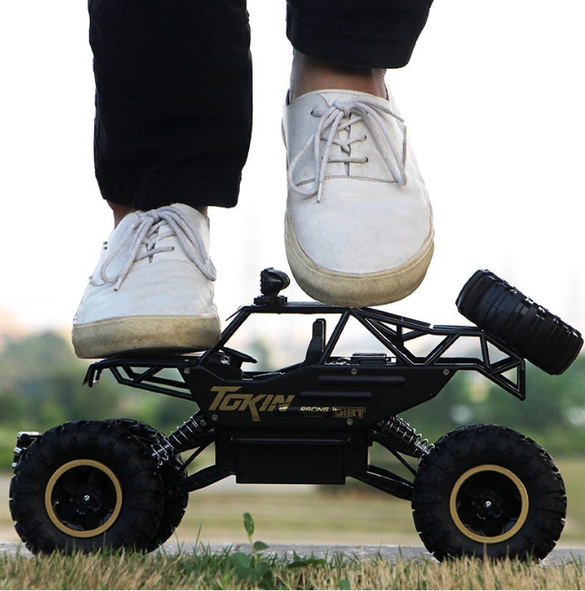 X Large Remote Control RC Cars Big Wheel Car Monster Truck 4WD Kids Toy ...