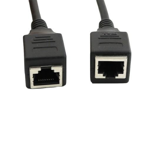 10pcs RJ45 Ethernet LAN Network Connector Female To Female Jack Adapter ...