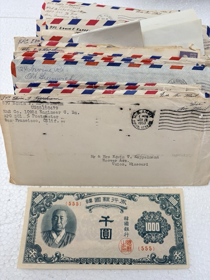 Lot 50 Plus Korean War Military Soldier Letters Collection | eBay
