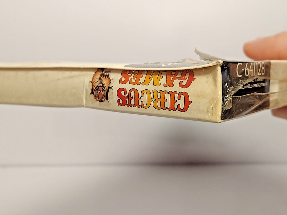 Rare! Circus Games By Keypunch Software For Commodore 64, 64c, 128, 128D, SX64 | eBay