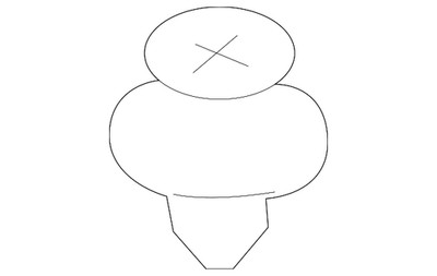 Genuine Subaru Washer Reservoir Clip 59122FA010 | eBay