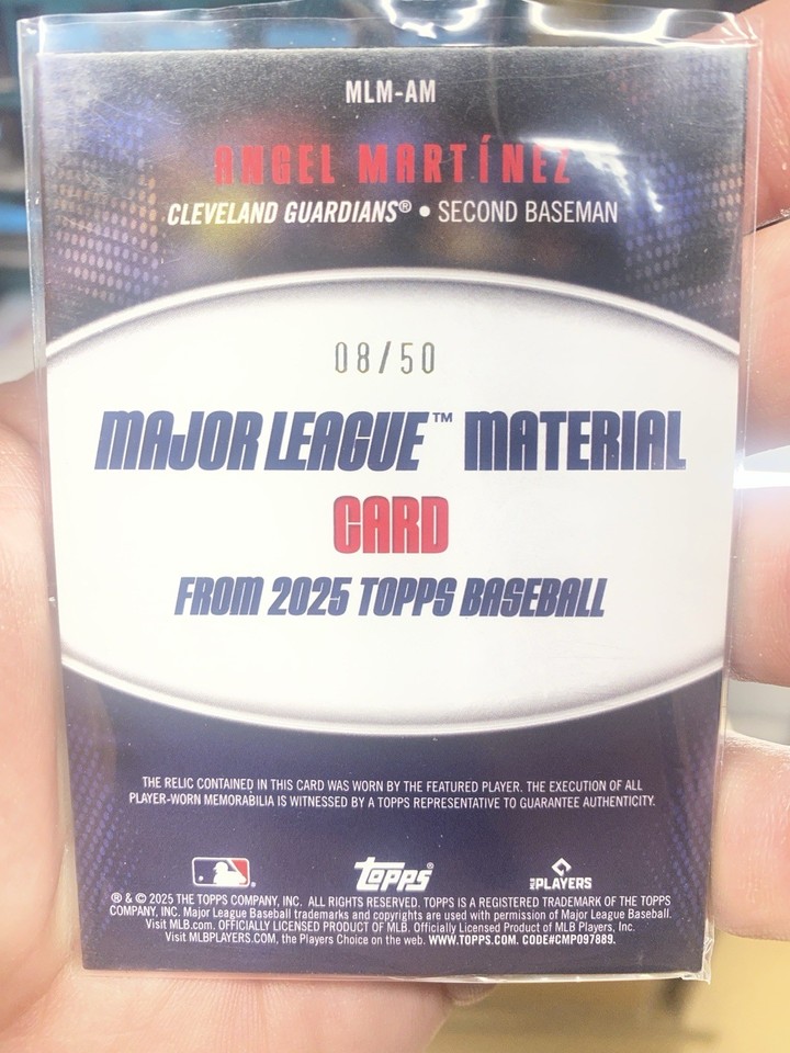 Baseball Card Material Relic Lot | eBay