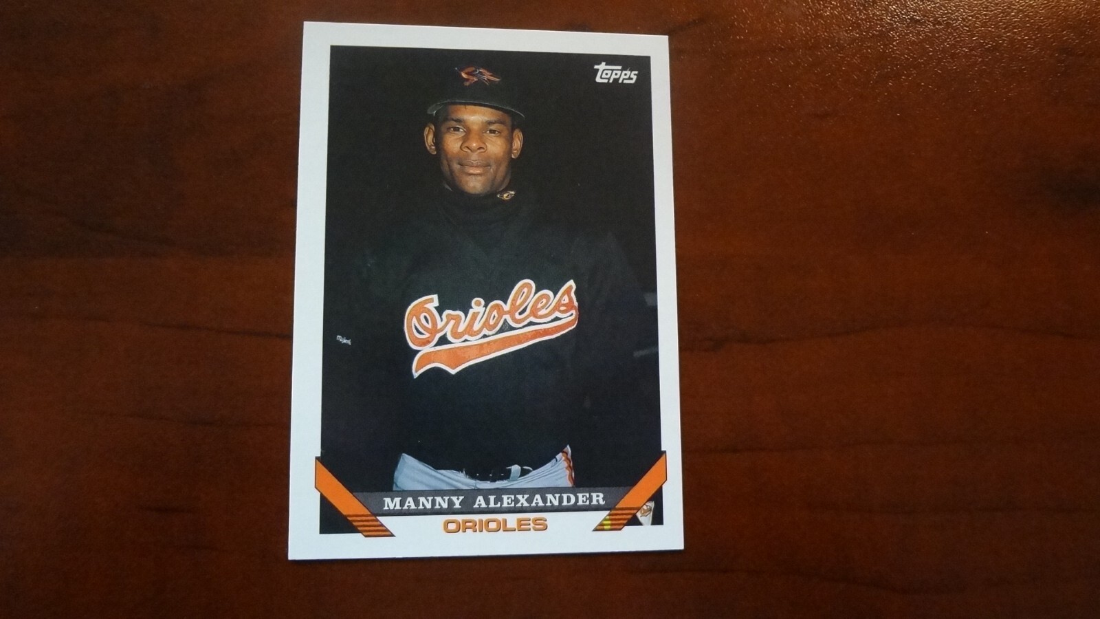 1993 TOPPS #587 MANNY ALEXANDER BASEBALL CARD | eBay