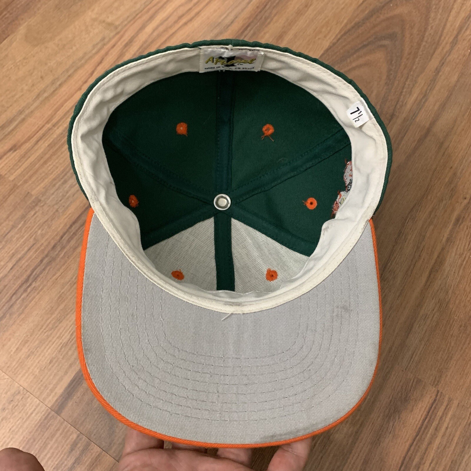 Vintage Miami Hurricanes Old English Script Logo Hat … - Gem