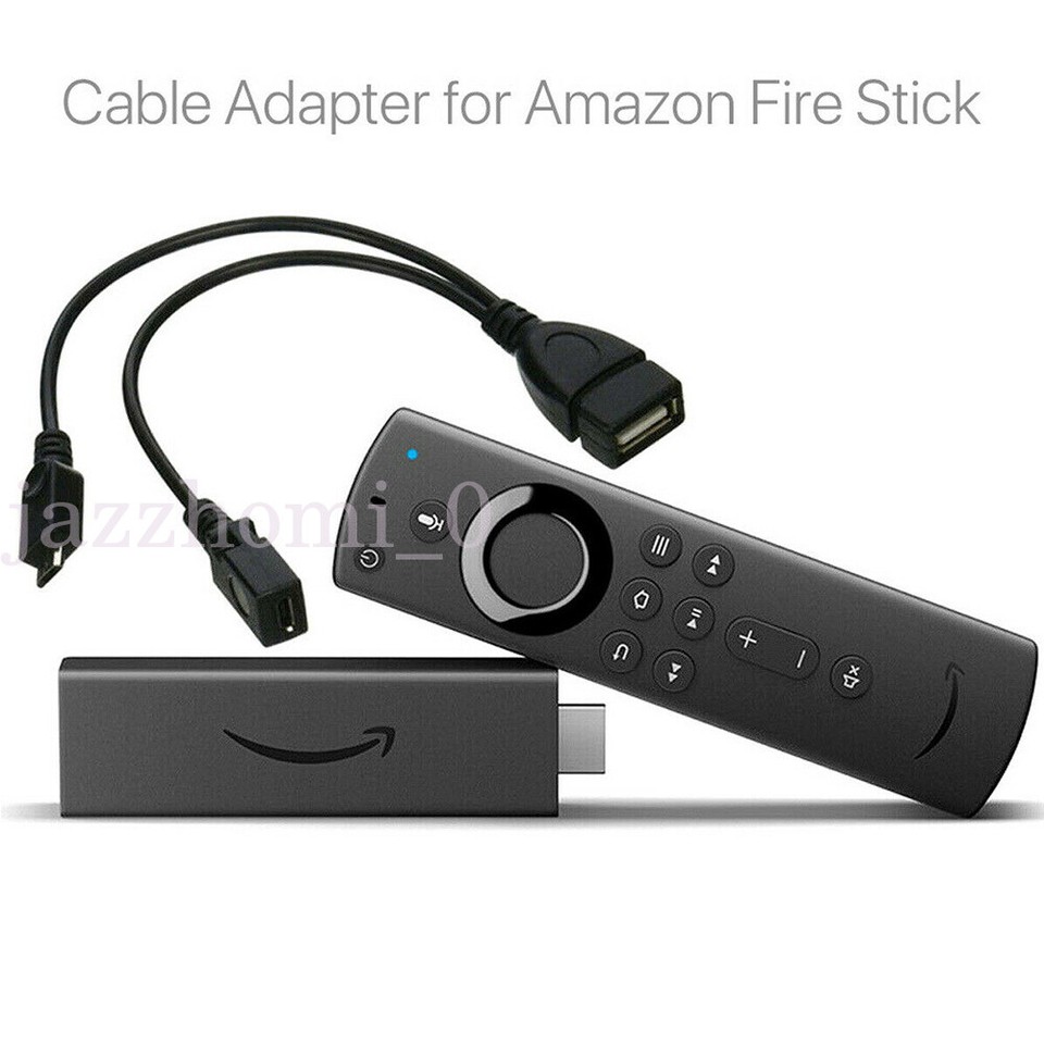 Micro USB Male Female to USB OTG Cable For Amazon Firestick Fire Stick ...
