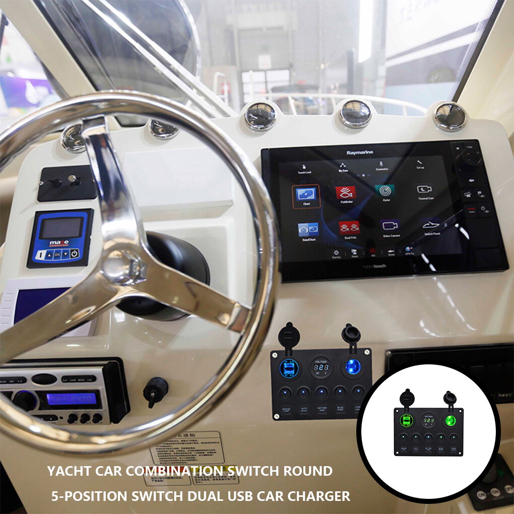 Switch Panel Button Controller Regulator Voltmeter Fittings Part ...