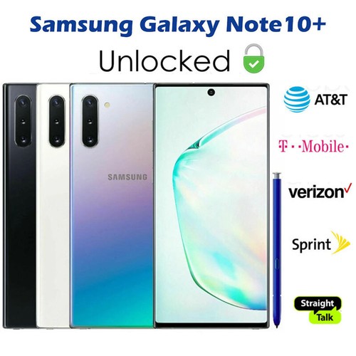 New Samsung Galaxy Note10+ Plus N975U 256GB Fully Unlocked GSM+CDMA 6.8 ...