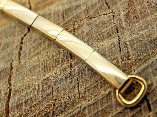Gold Filled Hadley Watch Band Expansion Unused Vintage Ring End ...