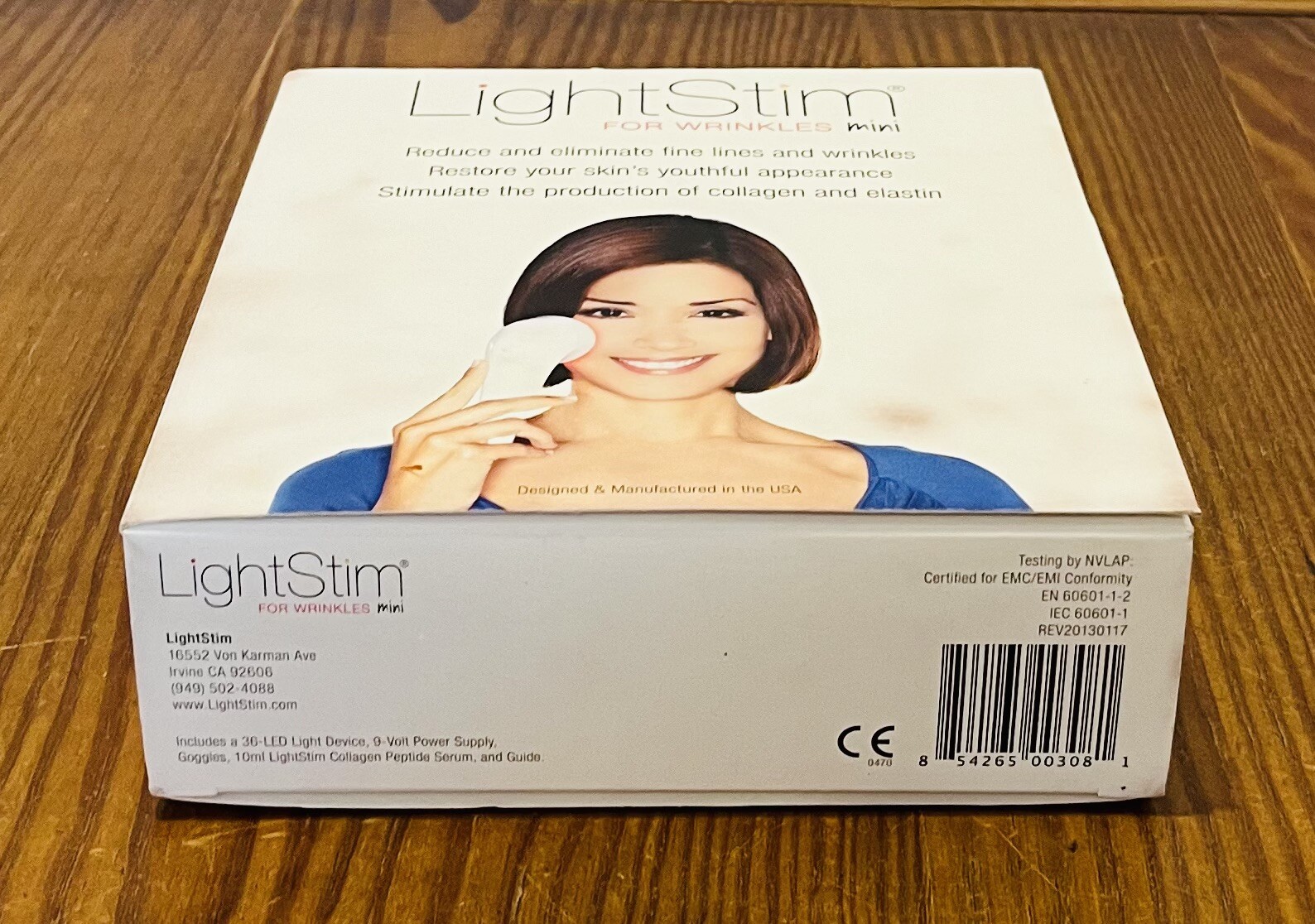 LightStim Mini for Wrinkles Handheld LED Light Therapy Device for sale ...