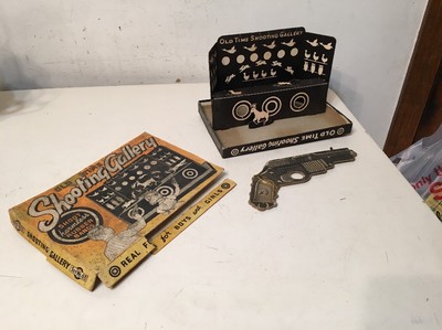 Rare Vintage Old Time Shooting Gallery 1940's Toy By Built-Rite | eBay