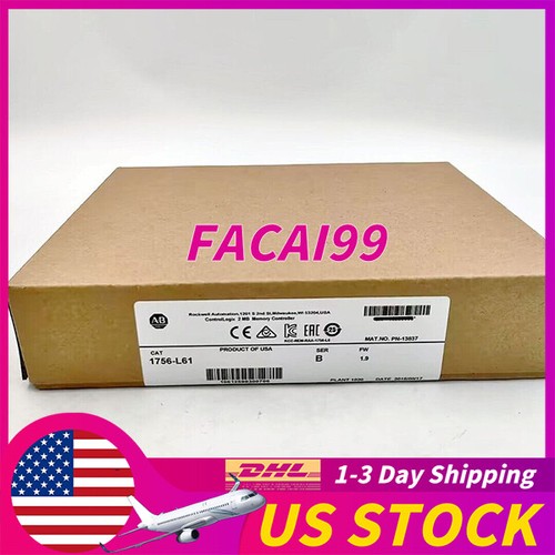 New Sealed AB 1756-L61 /B ControlLogix 2MB Memory Controller Free ...