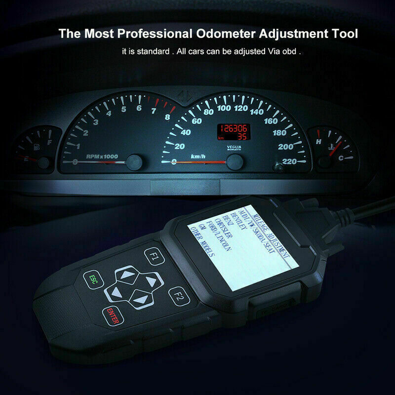 OBDPROG Car Odometer Correction Mileage Adjustment OBD2 Scanner ...