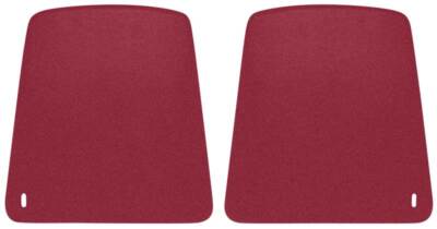 1967-1970 Camaro Firebird Bucket Seat Back Panels Red | Pair | K1031 ...