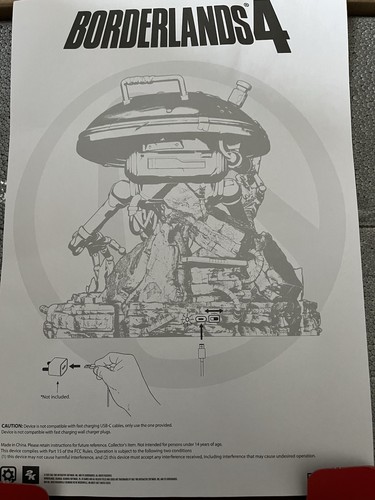 Borderlands 4 - Collector’s Edition (ECHO-4 Bundle) - ECHO-4 LightUp Statue ONLY | eBay