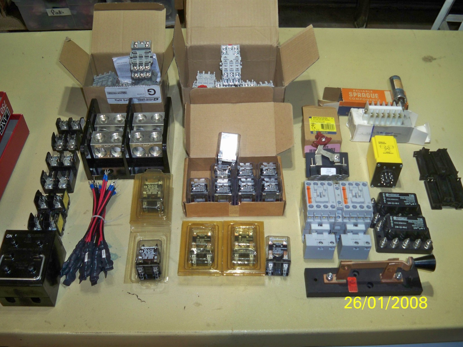 Commercial Electronics Lot,Switches, Terminals,Relays,Diodes,etc. | eBay