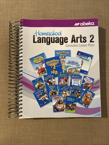 Abeka 2nd Grade Language Arts 2 Curriculum Lesson Plans Homeschool | eBay